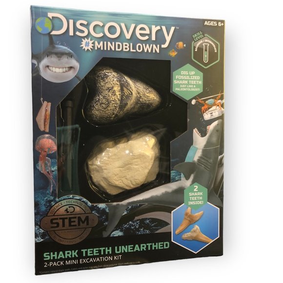 Discovery | Toys | Nib Discovery Mindblown Mini Fossil Dig Set Real ...